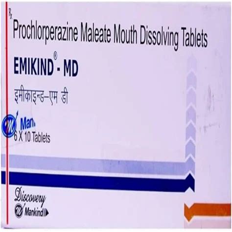 Emikind Md Promethazine Tablet For Personal 25 Mg At ₹ 120 Bottle In
