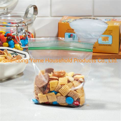 Fda Plastic Food Packaging Ziplock Bag Food Storage Bag Freezer Bag