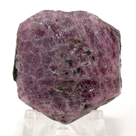 205ct Red Corundum Stone Specimen Natural Ruby Crystal Gemstone Cab