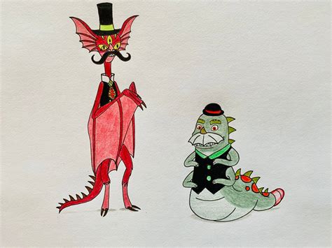 Monstropolis Loopty And Lyle By Jagxd On Deviantart