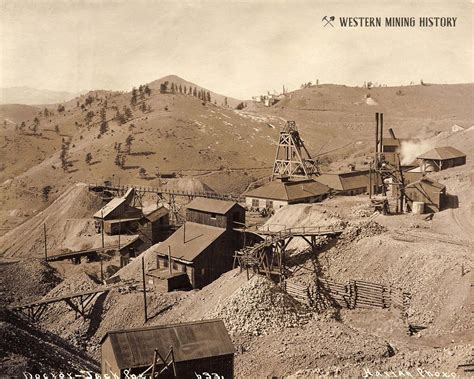Western Mining History View Of The Doctor Jackpot Mine In The Cripple