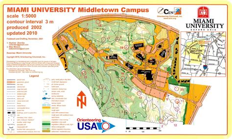 Map Of Miami University Ohio Campus Maps Of Ohio