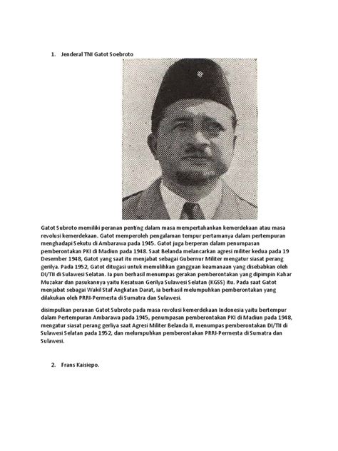 Jenderal Tni Gatot Soebroto Pdf Politik