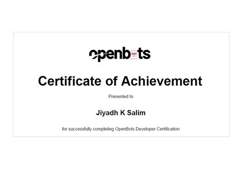 jiyadh k salim on linkedin openbots rpa automation