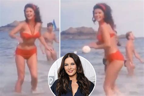 Catherine Zeta Jones 50 Shares Sexy Bikini Video As She Reminisces On