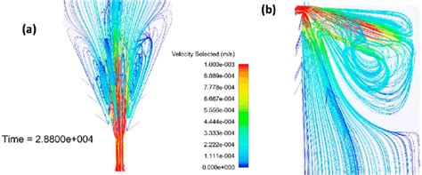 Hydrodynamic Simulation At Hrt Of 4h At 30 °c A Recirculation At The
