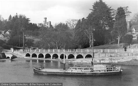 Photo Of Upper Arley The Ferry And Castle C1950