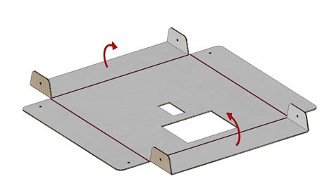 Compass Stencil Cardboard Robots