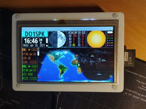 Hamclock Auf Dem Raspberry Pi Do1spk