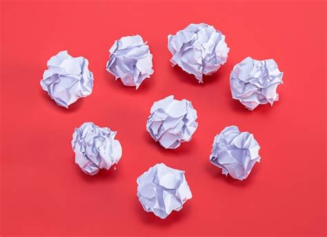 Premium Ai Image Set Of Crumpled Paper Balls Cut Out