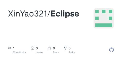 GitHub XinYao Eclipse