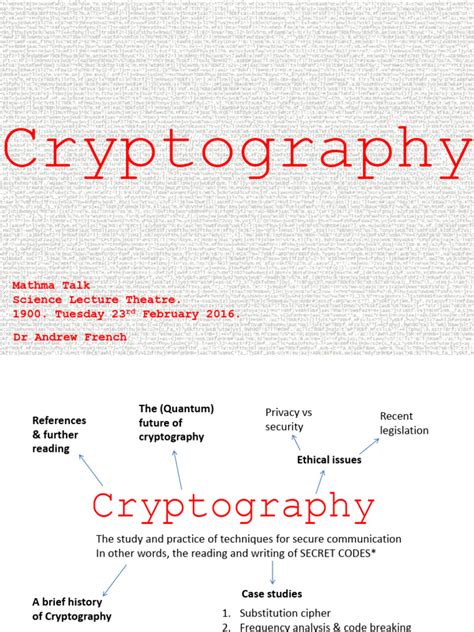 Cryptography Andrew French Pdf Cryptography Encryption