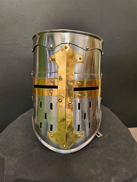 Crusader Helmet Templar Crusader Helmet Medieval Helmet Etsy Crusader Helmet Templar Crusader Helmet Medieval Helmet Etsy