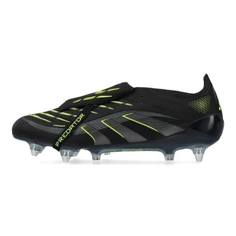Adidas Predator Elite Fold Over Tongue Sg Electric Stealth Svartgrå