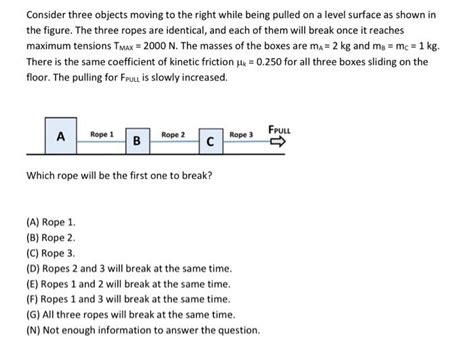 solved consider three objects moving to the right while