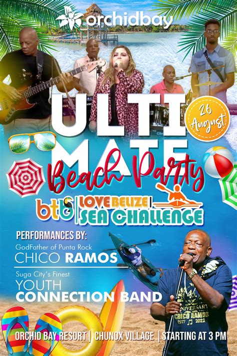 Love Join Us For The Ultimate Beach Party To Celebrate The End Day 5