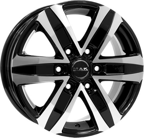 Купить Автомобільний диск MAK Stone 6 Black R16 W6.5 PCD6x139.7 ET46 ...