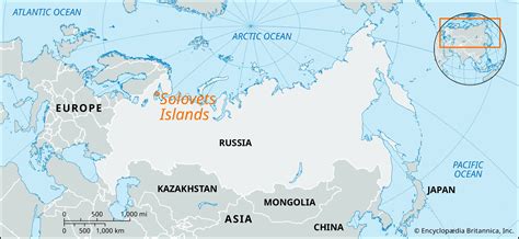 Gulag Archipelago Map