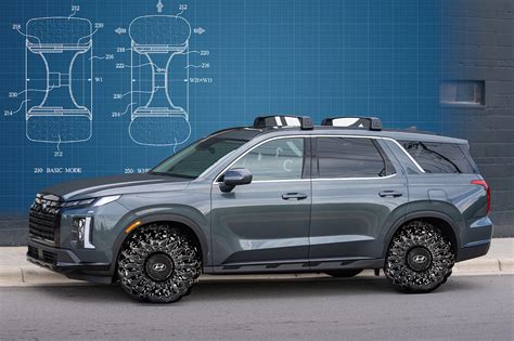 현대차 폭 조절하는 가변 휠 특허 주차 시 휠 손상 줄여 오토스파이넷