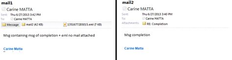 Java Open In Outllok Using Javamail Api An Attached Email Containing