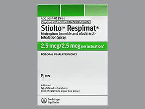 Stiolto Respimat Inhal Spray Mist Inhaler Boehringer Ing 00597015561