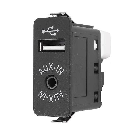 Car Usb Aux In Plug Auxiliary Input Socket Adapter For Bmw E81 E87 E90
