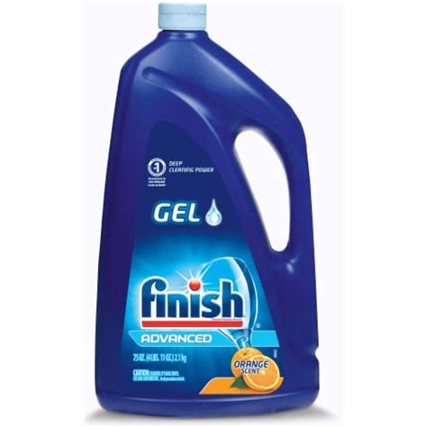 Finish Advanced Orange Scent Gel Dishwasher Detergent 75 Oz Frys