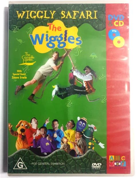 The Wiggles Wiggly Safari Dvd And Cd 32tracks Steve Iwin Crocodile