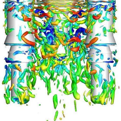 Instantaneous Q Criterion Colored By The Mach Number Download
