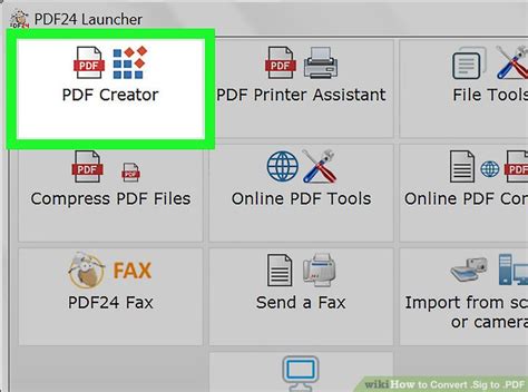 How To Convert Sig To PDF 12 Steps With Pictures