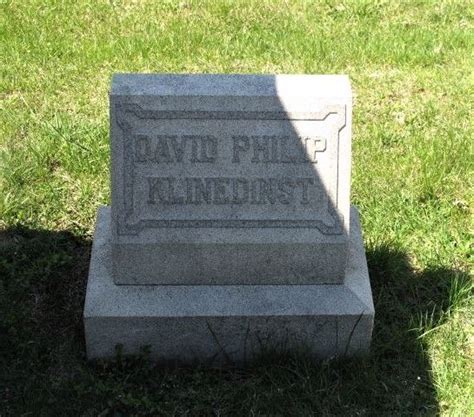 David Philip Klinedinst 1870 1940 Find A Grave Memorial