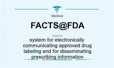 What Does Factsfda Mean Definition Of Factsfda Factsfda Stands