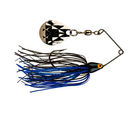 1 8oz Black And Blue Mini King Spinnerbait Baits4u Ta Viskas