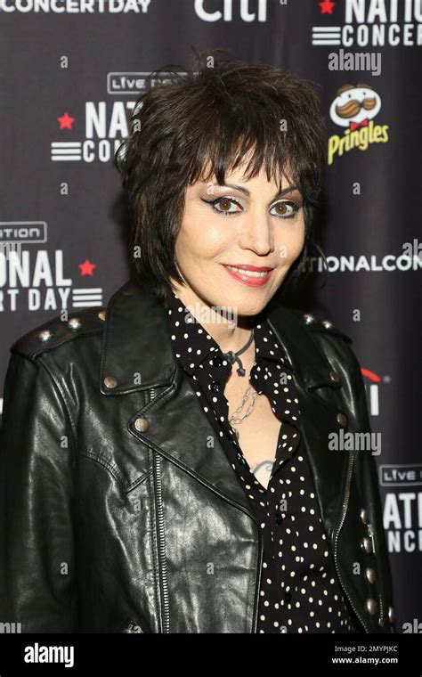 Image Distributed For Pringles Joan Jett Poses For Photographers At