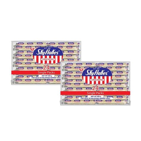 Snacks Snacks Skyflakes Crackers Handy Pack 25g X 24 X 2 Lazada Ph