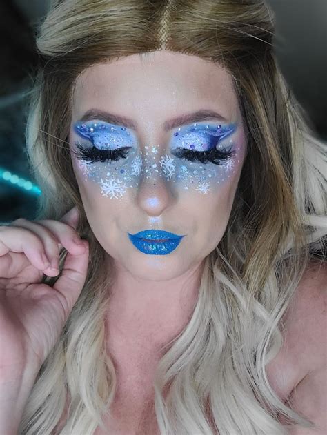 Winter Inspired Makeup Makeup Inspiration Ice Queen Makeup Party