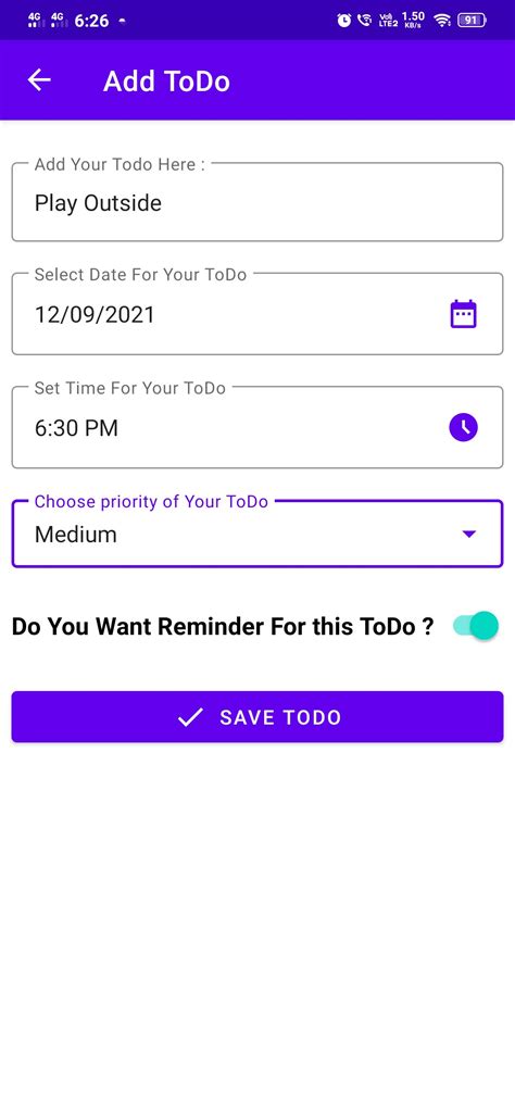 GitHub ChiragYogi ToDoList TodoList App With Reminder For Todo