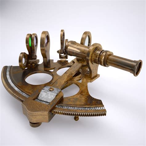 Sextant 3d Model 29 Obj Fbx 3ds Max Free3d