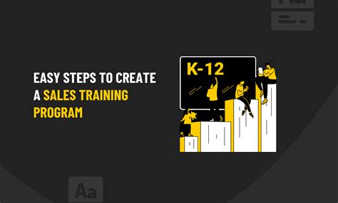 easy steps to creating a sales training programme that works