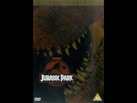 Opening To Jurassic Park Uk Dvd 2000 Youtube