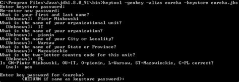 Secure Discovery With Spring Cloud Netflix Eureka Piotrs Techblog
