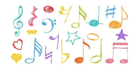Musical Notes Symbols Clip Art