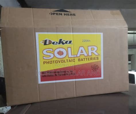 Deka Battery 200ah In Central Division Electrical Equipment Makula