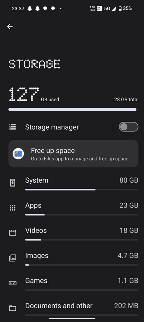 System Taking Too Much Space Rnothingtech