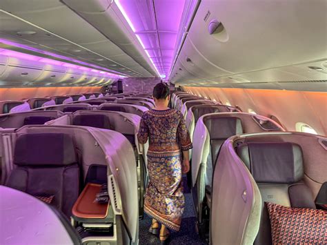 Singapore Airlines Airbus A380 800 Business Class Review