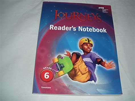 Readers Notebook Grade 6 Journeys By Houghton Mifflin Harcourt