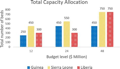 Total Capacity Allocation Under Different Budget Levels Download