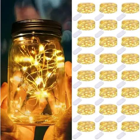 Mini Led String Lights Battery Operated Dollar Tree Shelly Lighting