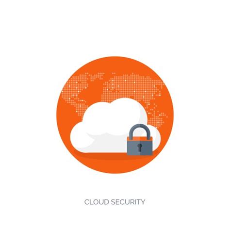 Cloud Data Folder Computer Technology Infographic Vector Image