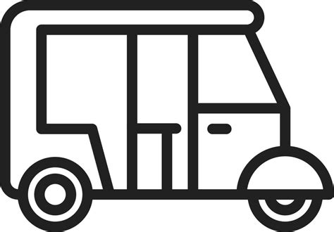Electric Rickshaw Vector Art Icons And Graphics For Free Download